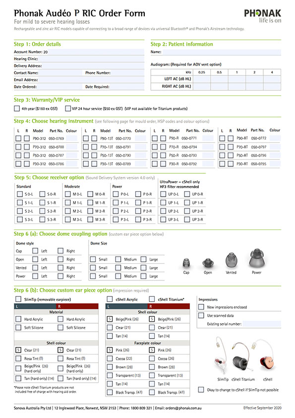 Professional brochures – Phonak Marketing Catalogue