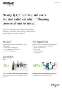 Phonak Roger™ | Phonak Marketing Catalogue