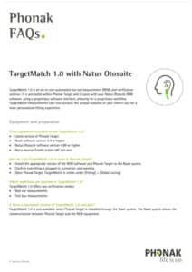Target Software - Phonak Marketing Catalogue