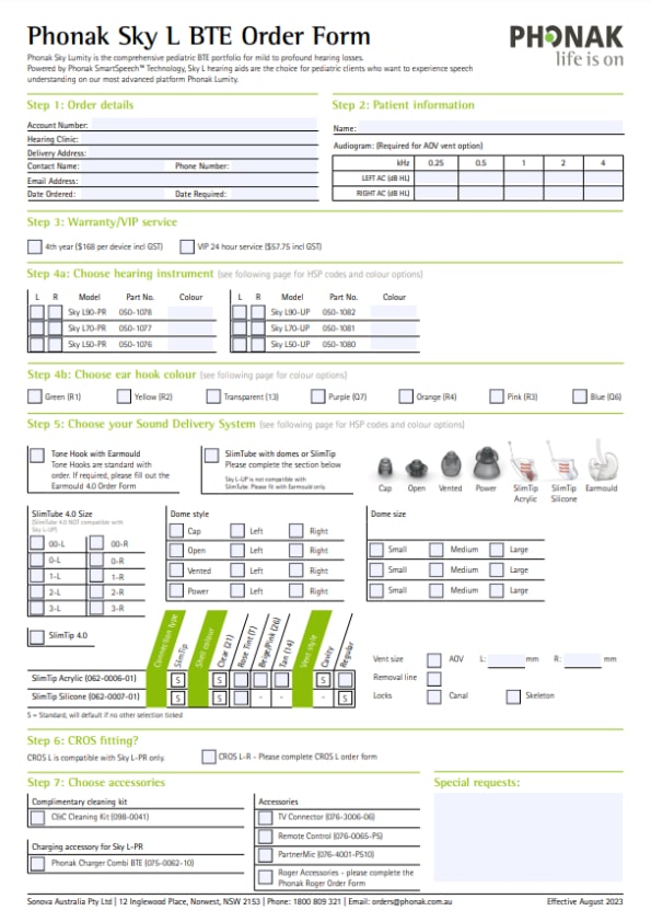 Phonak Sky Lumity – Phonak Marketing Catalogue