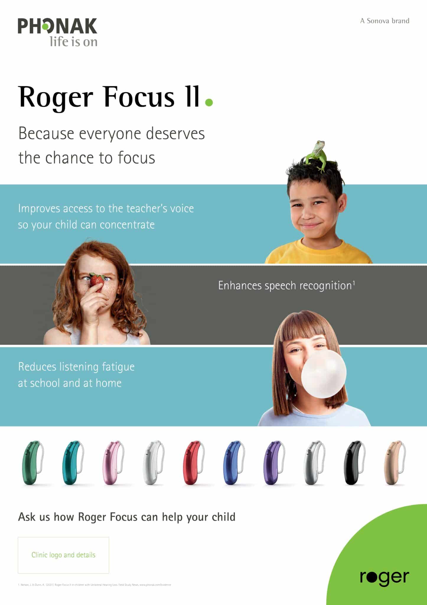 Phonak Roger™ | Phonak Marketing Catalogue